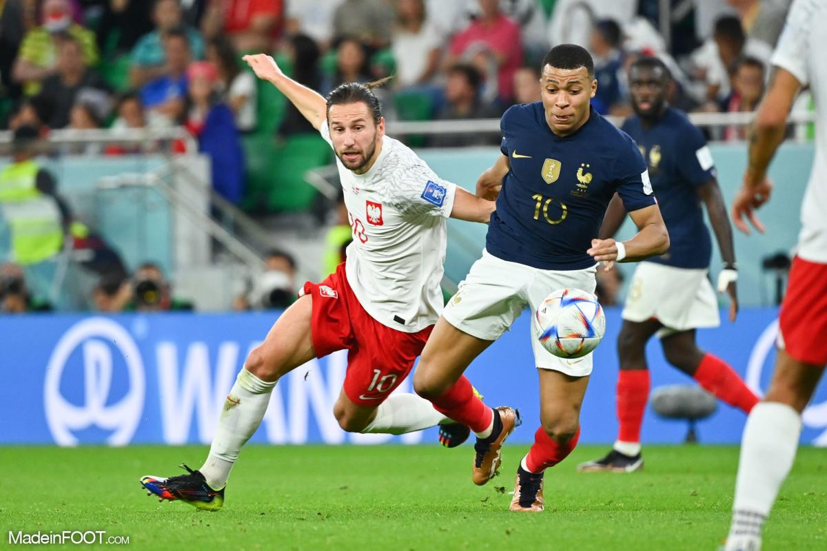 CDM 2022 - Kylian Mbappé bien muselé, les Bleus s'offrent l'Angleterre après un Crunch épique ...