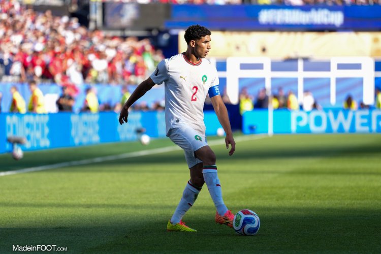 CDM 2026 - Achraf Hakimi titulaire et capitaine avec le Maroc face à l ...