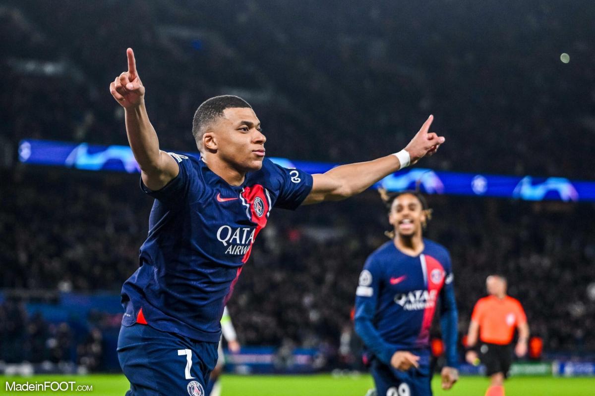 PSG - Les statistiques vertigineuses de Kylian Mbappé contre le FC ...