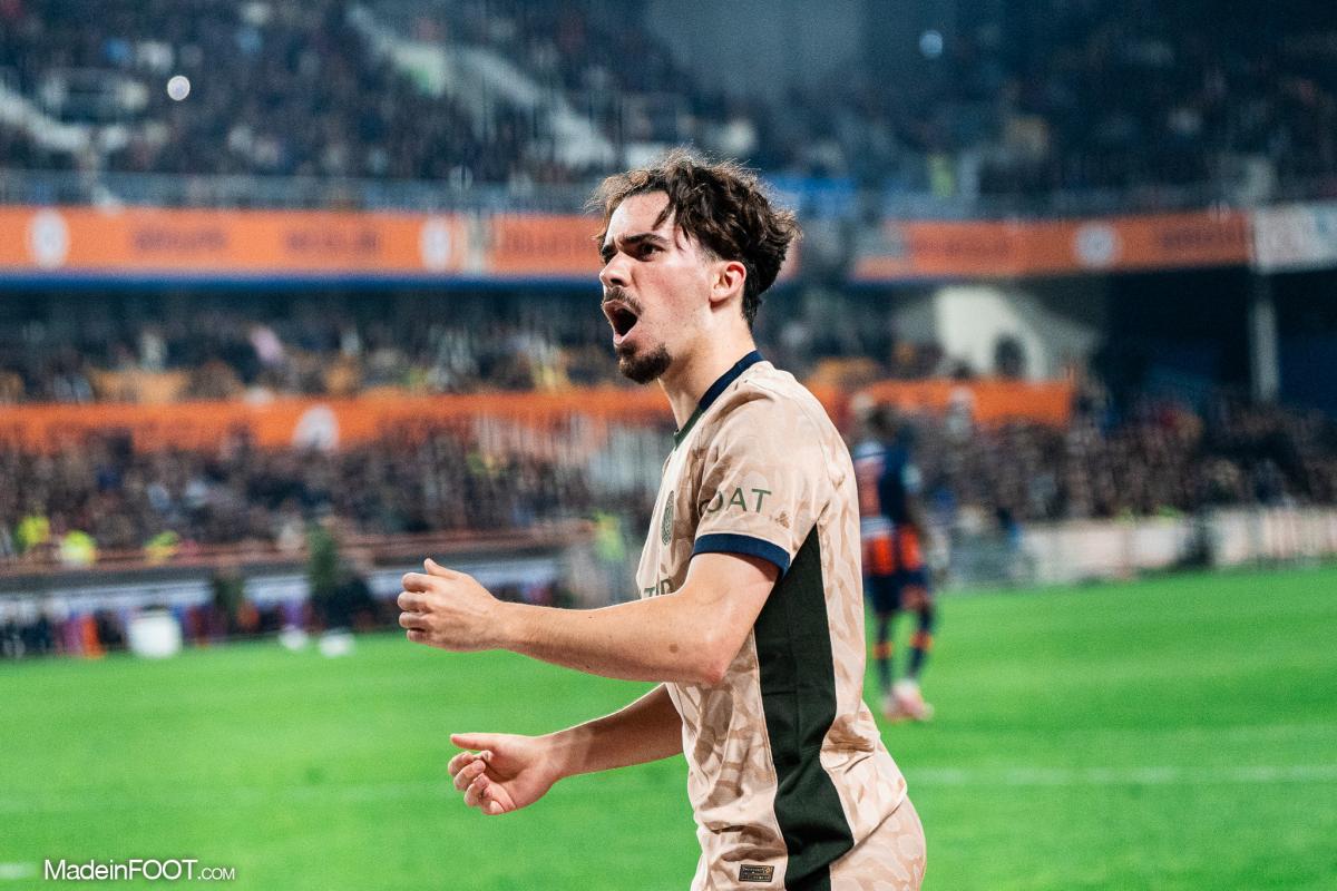 PSG - La magnifique réaction de Vitinha après la qualification face au ...