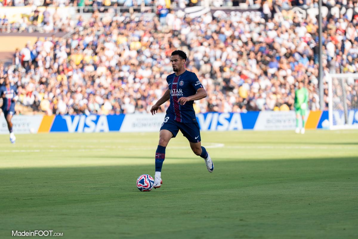 PSG - La joie de Warren Zaïre-Emery après le titre parisien en Coupe ...