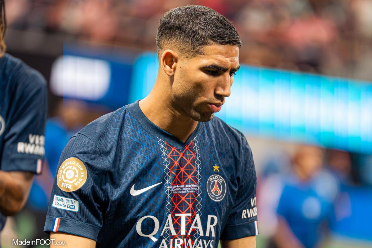 PSG - Achraf Hakimi totalement épanoui dans son rôle d'électron libre ...