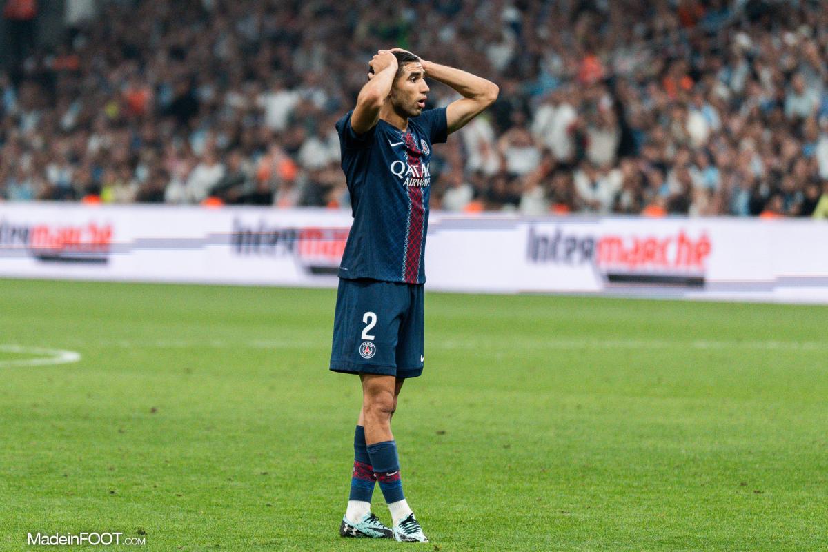 PSG - Comment Achraf Hakimi a-t-il reçu sa décevante 6ème place au ...