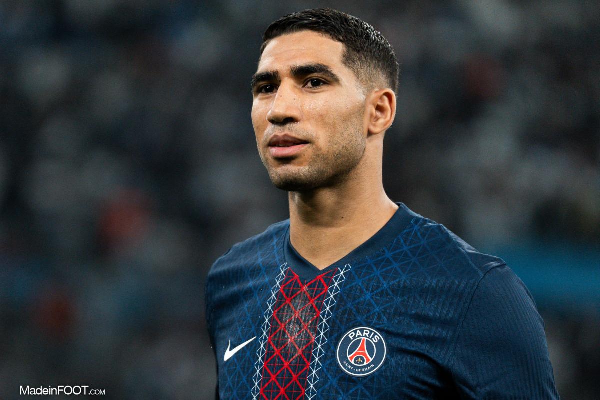 PSG - Quand Achraf Hakimi chambre les supporters de l'OM en quittant le ...