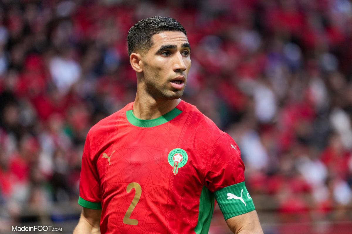 Maroc - Achraf Hakimi devrait être titulaire face au Nigeria