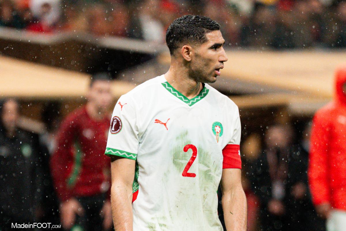 PSG - Luis Enrique va s'entretenir avec Achraf Hakimi, qui a un "petit ...