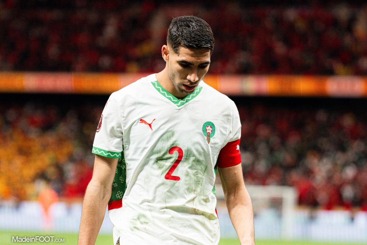 Amical - Fortunes diverses pour Achraf Hakimi et Willian Pacho avec le ...