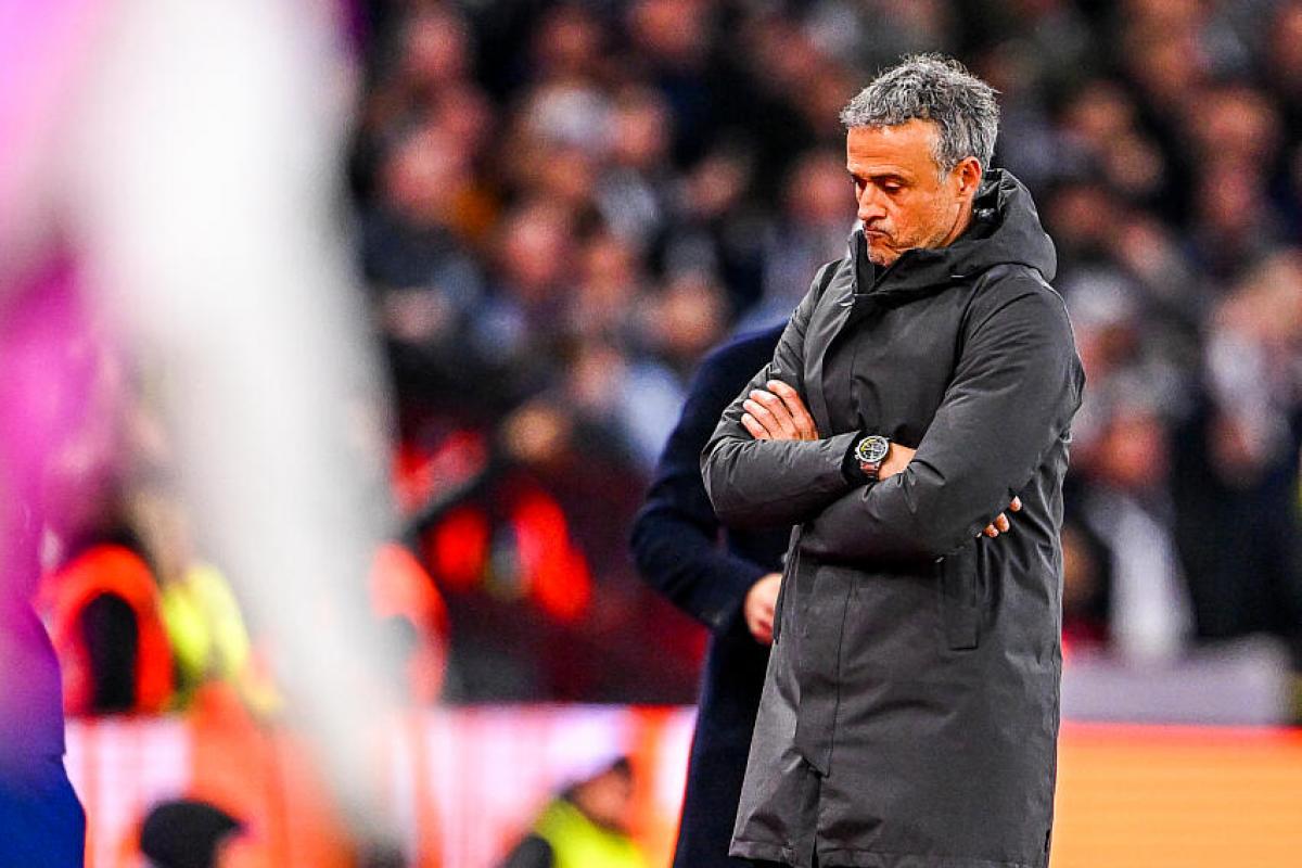 PSG - Luis Enrique amer après l'élimination en Coupe de France face au ...