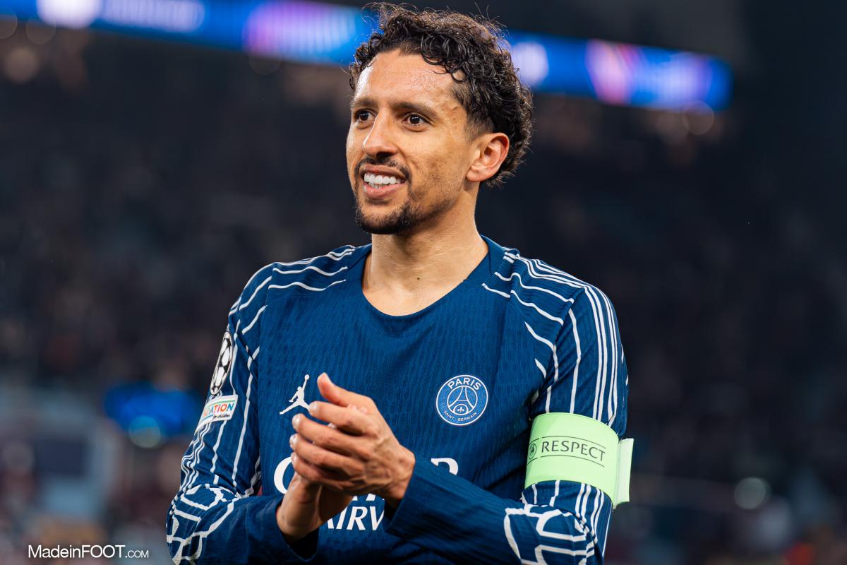 PSG - Les larmes de Marquinhos après le sacre du PSG en Ligue des Champions