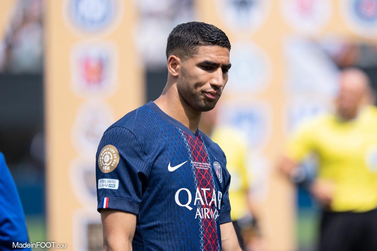 Mercato - Une doublure à Achraf Hakimi ? Luis Enrique prend une ...
