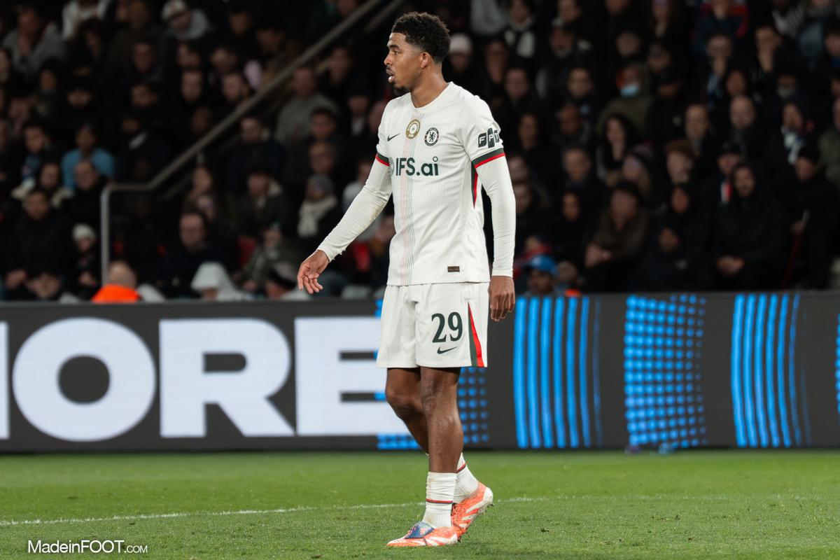 Chelsea - Wesley Fofana sous le choc des attaquants du PSG